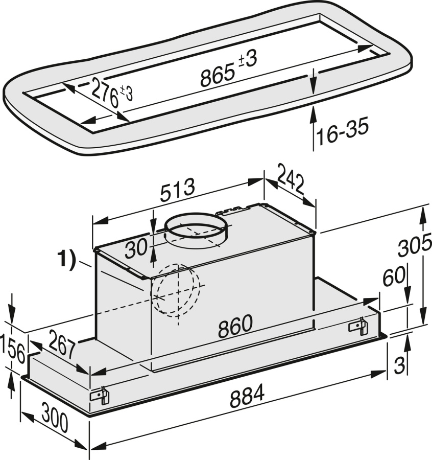 Вытяжка DA2698 от Miele - купить в официальном интернет-магазине